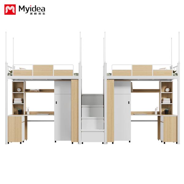 Quality Bed and Table, Large Storage Space, Thickened Countertop, Round Nails,sealed Edges for Storage, Stairs, and High Guardrails for sale