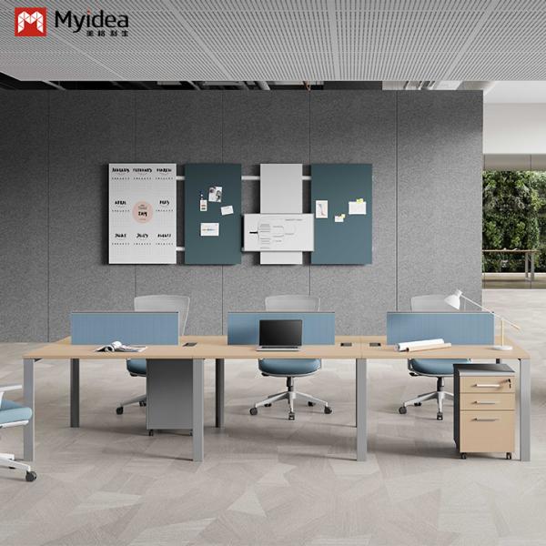 Quality Two Staff Members Facing Each Other, Office Desk wholesale, Steel foot style, Office Furniture Desk wholesale for sale