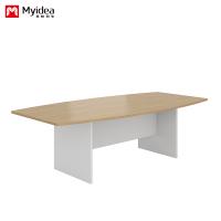 China Customizable Multi-Person Conference Table 1800x900mm E0 MFC Office Meeting Desk for sale