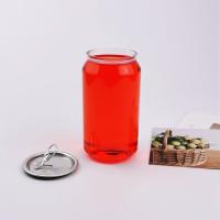 China 700ml 330ml Pet Plastic Beverage Can For Bubble Tea Logo Customized for sale