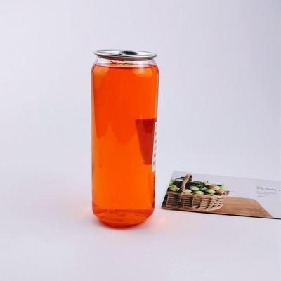 Cina Barattolo di plastica vuoto libero della bevanda di Bpa per le latte 350ml 500ml della bibita della soda in vendita