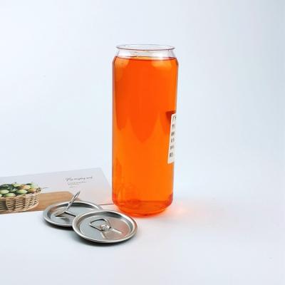 Cina Barattolo di plastica vuoto libero della bevanda di Bpa per le latte 350ml 500ml della bibita della soda in vendita