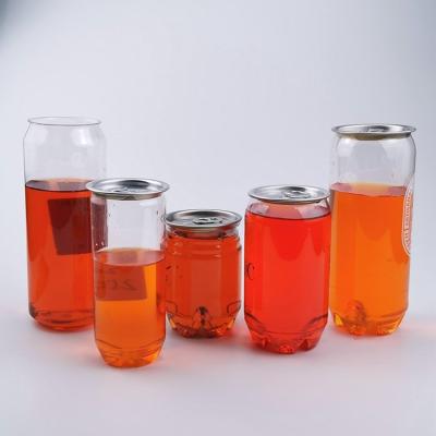 Cina Barattolo di plastica vuoto libero della bevanda di Bpa per le latte 350ml 500ml della bibita della soda in vendita