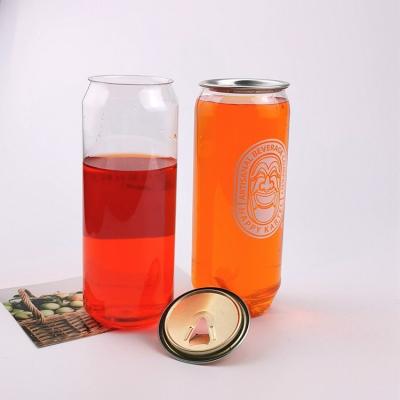 China Frasco plástico vazio livre da bebida de Bpa para as latas 350ml 500ml do refresco da soda à venda