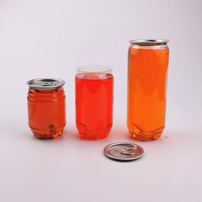 Cina la bevanda di plastica 250ml che imballa lo schiocco su ordinazione della birra della soda dell'ANIMALE DOMESTICO del succo può imbottigliare in vendita