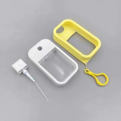 China 50ml Silicon Spray Bottle Perfume Alcohole Spray Case 50ml Pocket Style for sale