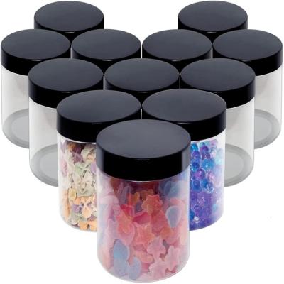 Cina L'ente cosmetico sfrega il barattolo crema di plastica dell'ANIMALE DOMESTICO della radura del contenitore 30g 50g 100g 150g in vendita