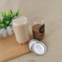 China Screen Printing 60mm 345ml Plastic Beverage Cans for sale