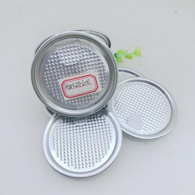 Cina l'alluminio d'argento di colore dell'oro di 65mm pela i coperchi dell'estremità per Tin Cans in vendita