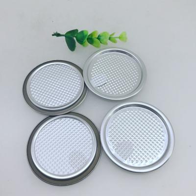 Cina l'alluminio d'argento di colore dell'oro di 65mm pela i coperchi dell'estremità per Tin Cans in vendita