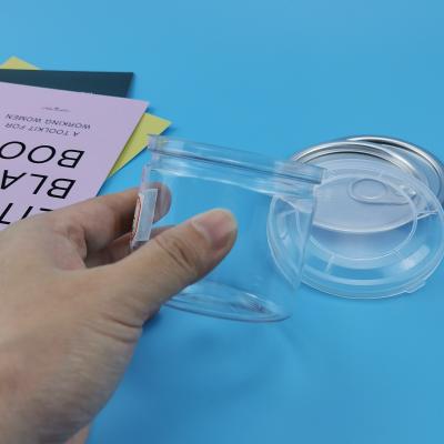 中国 食品等級62MMペット0.15l PEカバー プラスチック食糧缶 販売のため