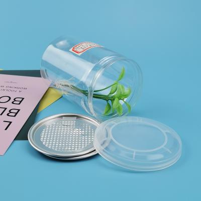 中国 透明な211# 65mm 280ml 20gのプラスチック ペット フードの瓶 販売のため