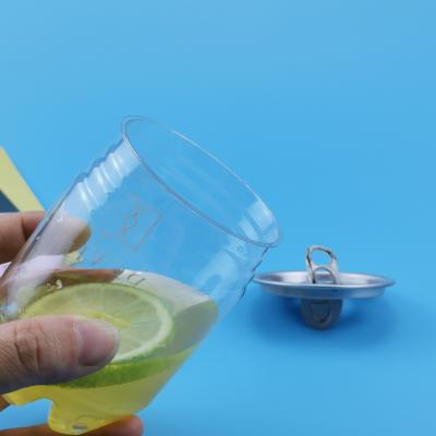 China Custom Printing Soda​ 57mm 250ml Plastic Juice Bottles for sale