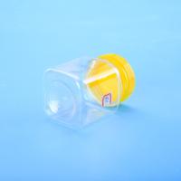 China 190ml Childproof 21g Square Screw Top Plastic Container for sale