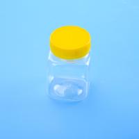 China 190ml Childproof 21g Square Screw Top Plastic Container for sale