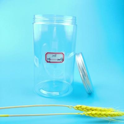 China frascos plásticos selados transparentes do alimento 1200ml para a especiaria à venda