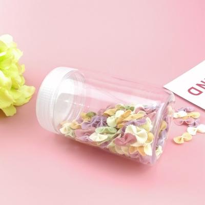 Cina cappuccio del filo 450ml intorno ai chiari barattoli di plastica di Candy per stoccaggio a secco dell'alimento in vendita