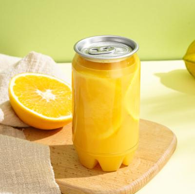 China 12oz 350ml 16oz 500ml Plastic Juice Bottles With Easy Open Lid for sale