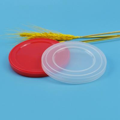 Cina Forma rotonda di plastica dei coperchi 49mm del PE di Tin Paper Can del metallo del barattolo della serie completa in vendita