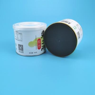 China Non Spill Paper Cans Packaging Tube Cardboard Container for sale