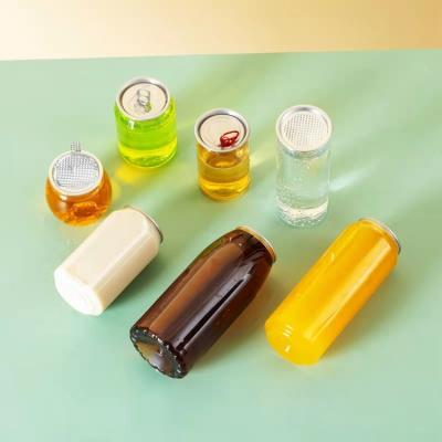China garrafa plástica transparente da bebida do animal de estimação do frasco da bebida 210ml à venda