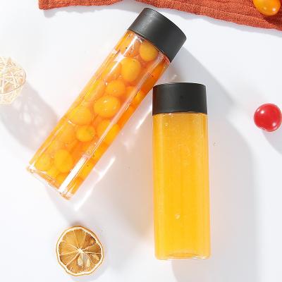 China ODM 500ml Plastic Beverage Cans Clear Water Bottle Bpa Free for sale