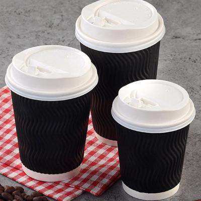 China FDA 90mm Diameter Paper Disposable Cups For Hot Drinks for sale