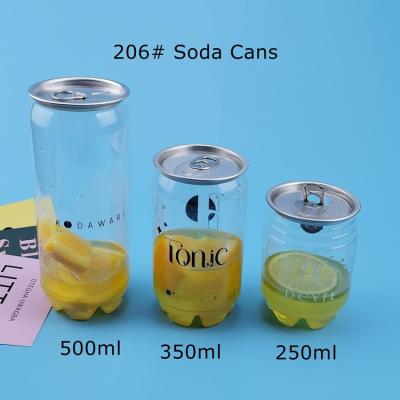 Cina latte di plastica dell'ANIMALE DOMESTICO di 330ml 500ml 250ml per il tè del latte della bevanda in vendita