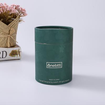 Cina Le latte di plastica dell'alimento del ODM spingono verso l'alto l'imballaggio rotondo del cartone di Kraft del contenitore di cilindro in vendita