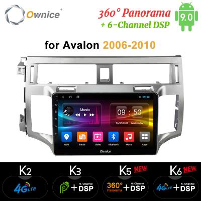 China Ownice k3 k5 k6 Android 9.0 Car multimedia Palyer For TOYOTA AVALON 2006 2007 2008 2009 2010 GPS Navi 4G 360 Panorama DS for sale