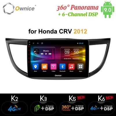 China Ownice 8Core Android 9.0 4G 360 Panorama Car Radio K3 K5 K6 For Honda CRV CR-V 4 2012 2013 2014 2015 2016 Player Navi GP for sale