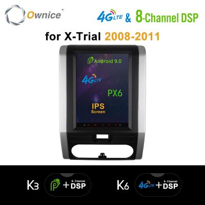 China Ownice Vertical Screen DSP 4G LTE Android 9.0 Octa Core Car dvd Radio for Nissan X-Trail 2008 2009 2010 2011 Car GPS Nav for sale