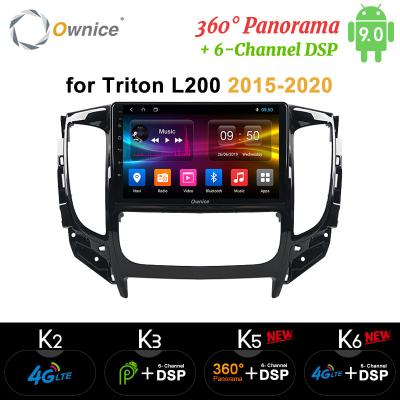 China Ownice Android 9.0 Car Radio Dvd Player For Mitsubishi Triton L200 DSP 4G LTE Car Radio GPS Navi 8Core 2016 2017 2018 for sale