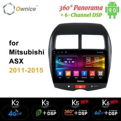 China Ownice Android 9.0 2 din Car Radio DVD Player GPS 360 Panorama DSP SPDIF for Mitsubishi ASX 2011 2012 2013 2014 2015 for sale