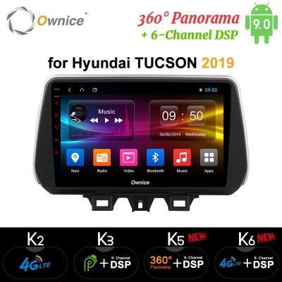 China Ownice k3 k5 k6 Car Player for Hyundai New Tucson IX35 2018 2019 Car Radio 4G LTE 360 Panorama DSP SPDIF GPS for sale