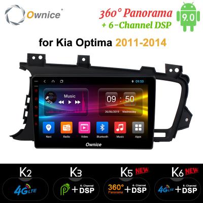 China Ownice Octa Core Android 9.0 K3 K5 K6 Car DVD Player for Kia K5 Optima 2011 - 2015 4G DSP GPS Radio Stereo 360 Panorama for sale