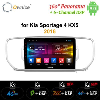 China Ownice Android 9.0 8Core For KIA Sportage KX5 2016 2019 2020 k3 k5 k6 Car Radio Navi GPS dvd player 360 panoramic for sale