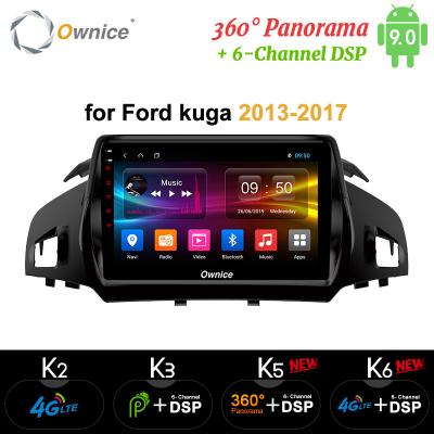 China Ownice Android 9.0 2 din 8Core Car DSP 4G LTE Radio Player GPS Navi DVD k3 k5 k6 for Ford Kuga 2013 - 2017 for sale
