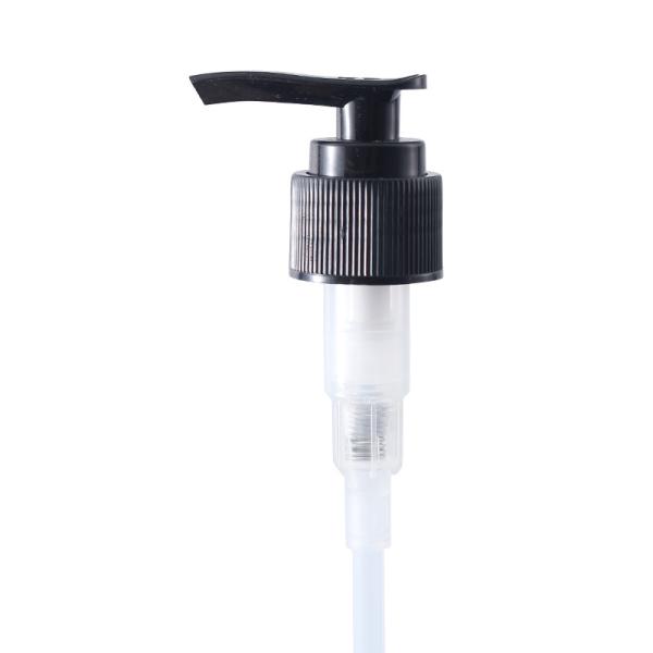 Quality Non Spill 24/400 24/410 Black Plastic Lotion Pump Head for Hand Sanitizer Bottle Cosmetic Bottle for sale