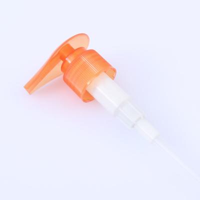 Cina Bottiglie 24/410 Pompa di lozione trasparente Dispensatore di sapone di plastica a schiuma con tappo a cappello in vendita