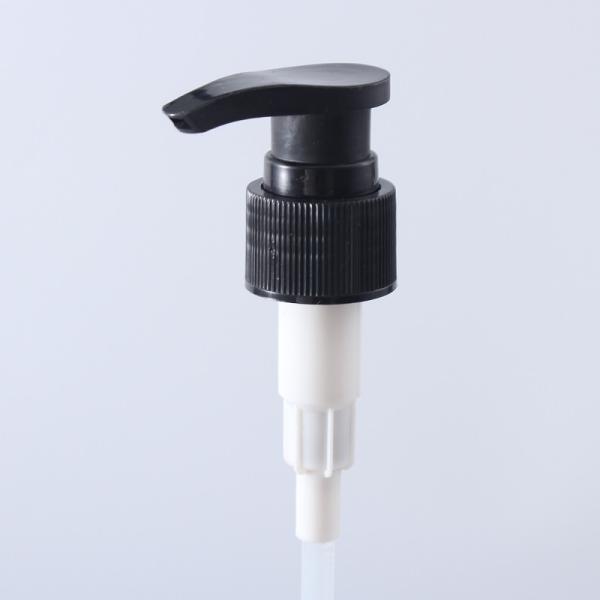 Quality Non Spill 24/400 Black Plastic Lotion Hand Pump for Bottle Lid Custom Order for sale