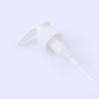 China 28mm Plastic White Liquid Soap Dispenser Pump for Bottles Customizable 2ml Output for sale