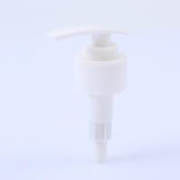 China 28mm Plastic White Liquid Soap Dispenser Pump for Bottles Customizable 2ml Output for sale