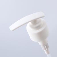 China 28mm Plastic White Liquid Soap Dispenser Pump for Bottles Customizable 2ml Output for sale
