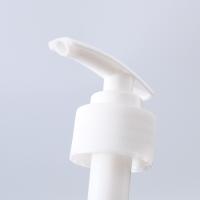 China 28mm Plastic White Liquid Soap Dispenser Pump for Bottles Customizable 2ml Output for sale