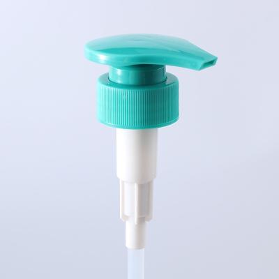 Cina 33/410 Pompa di lozione in plastica a ugello lungo per bottiglie ecologiche senza versamento in vendita