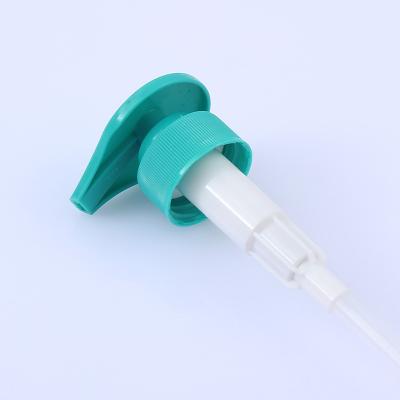 Cina 33/410 Pompa di lozione in plastica a ugello lungo per bottiglie ecologiche senza versamento in vendita