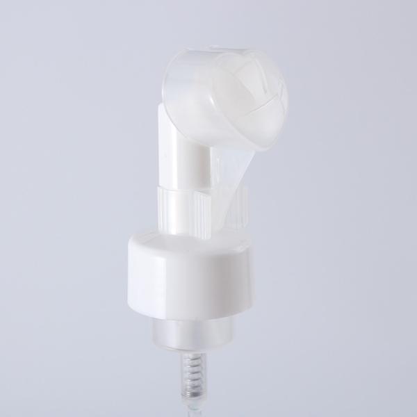 Quality Non Spill Plastic Bottle with Foam Pump Tops and Silicone Brush Cap for Beauty for sale