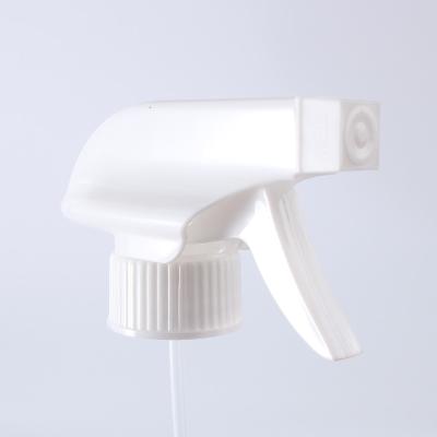 Cina Pompa di spruzzo per giardino a colori personalizzati in plastica Bianco tutto in plastica Spruzzatore a trigger 28/400 in vendita