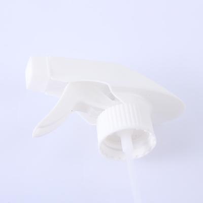 Cina Tappo di bottiglia non versamento pompa di plastica bianca innesco spruzzatore bottiglia per la pulizia in vendita